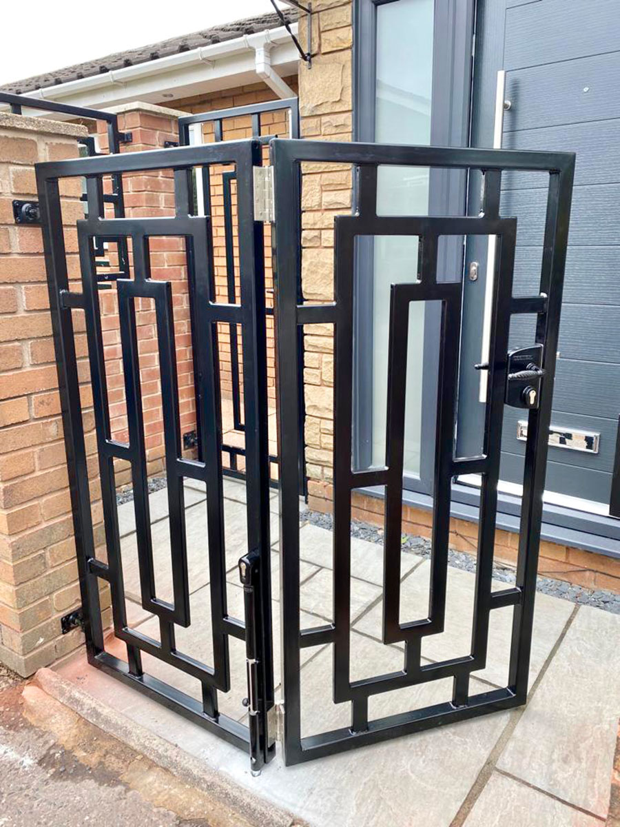 Contemporary Gates | Modern Metal Driveway Gates