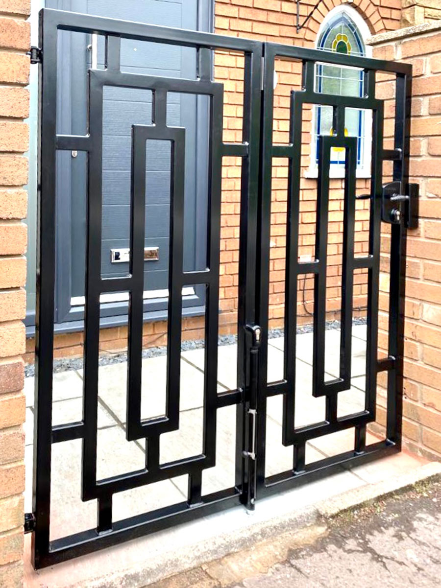 Contemporary Gates | Modern Metal Driveway Gates