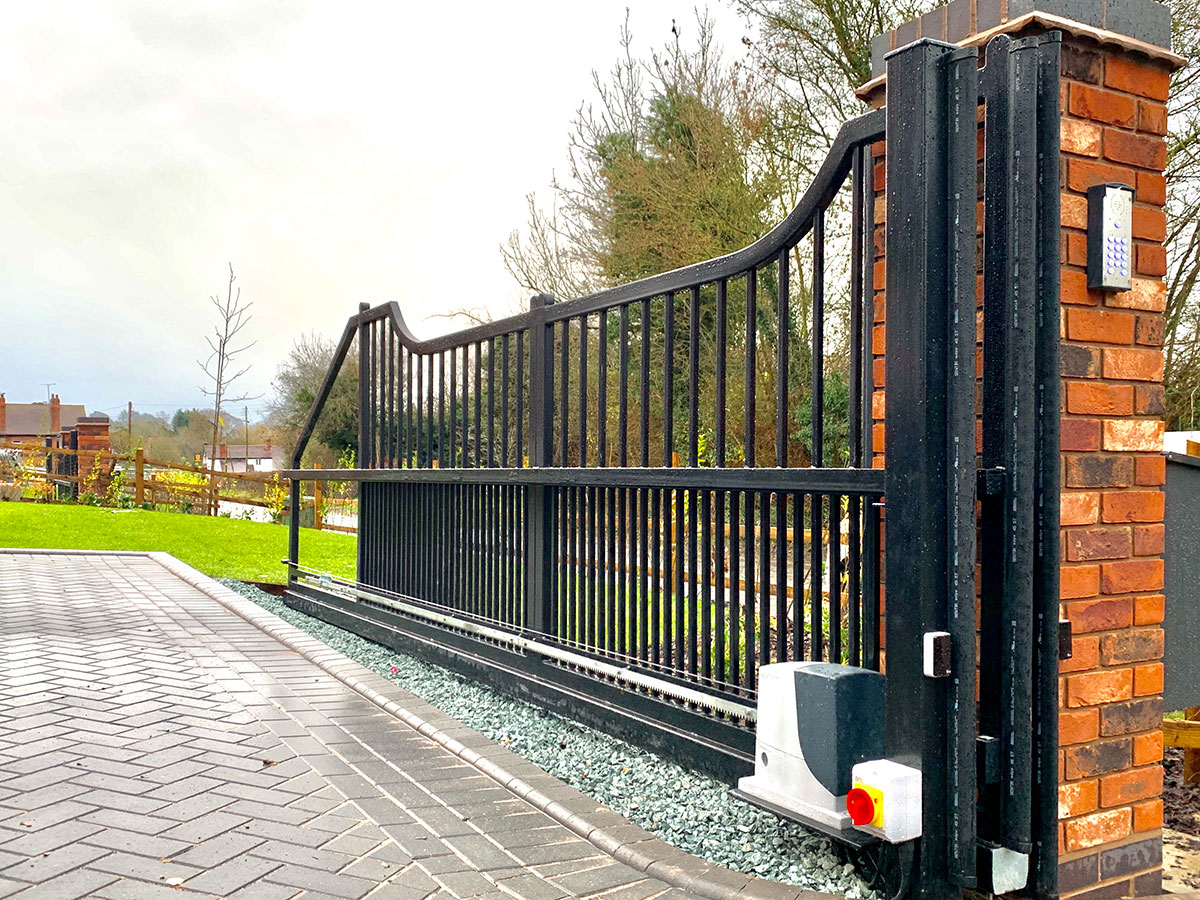 Contemporary Gates | Modern Metal Driveway Gates