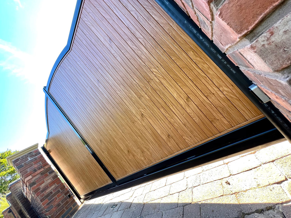 Metal Framed Infill Gates | Composite & Wood Infills