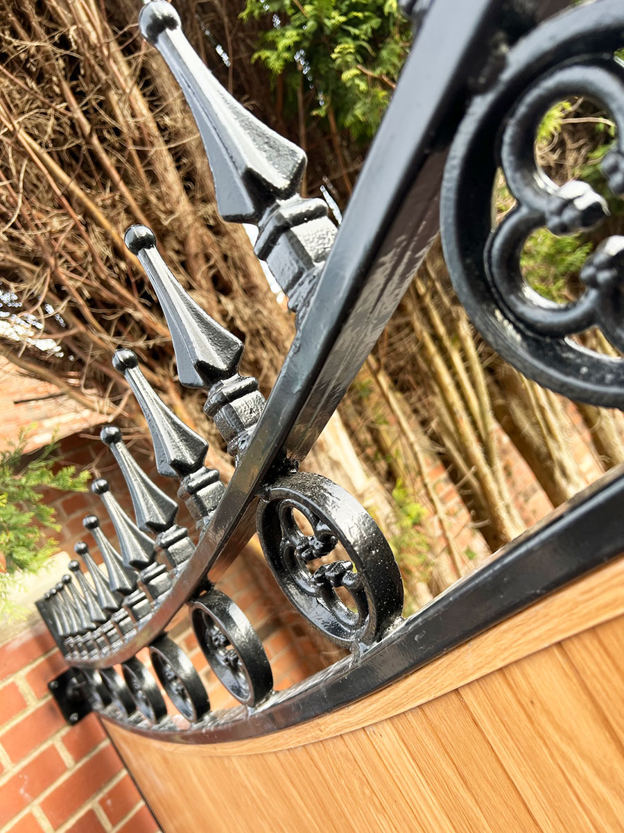 Metal Framed Infill Gates | Composite & Wood Infills